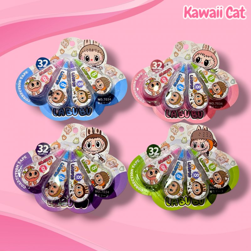 Corector set Labubu roz